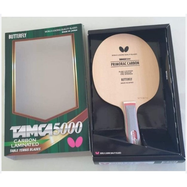 Butterfly Primorac T5000 3+2 Carbon 6.9mm 92g Blade original butterfly ...