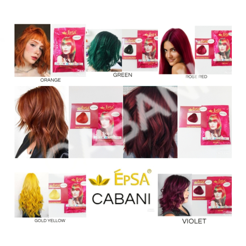 Epsa Hair Dye Color Bleaching Powder 1015 25 grams per bag（Does not ...