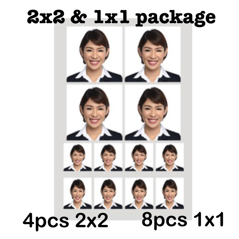2x2 and 1x1 ID Picture Set | Shopee Philippines