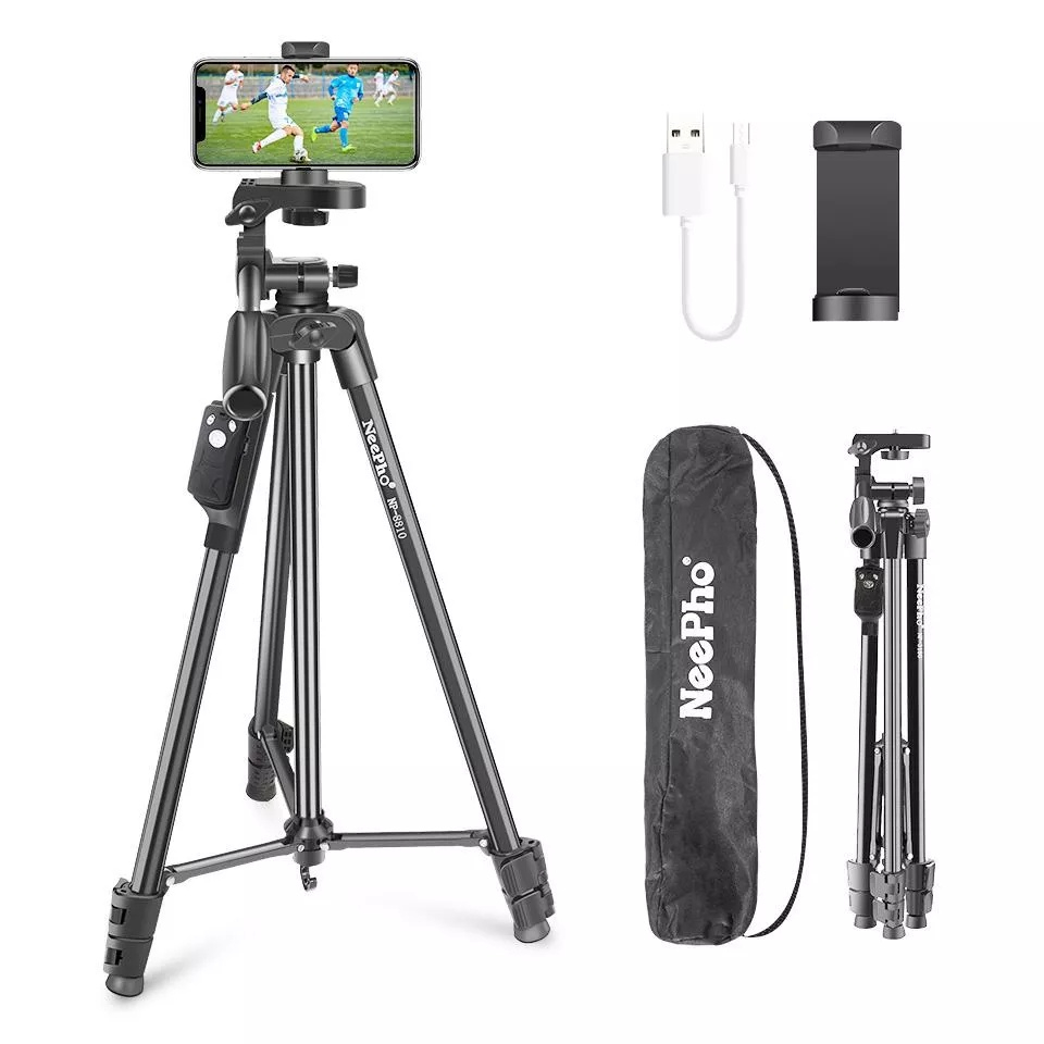 NeePho NP-8810/8830 Smartphone/DSLR Camera Aluminum Alloy Stand Tripod ...