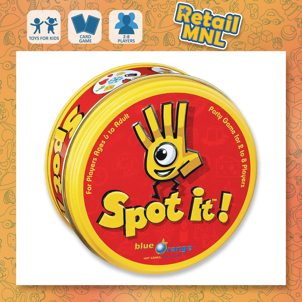 Retailmnl Spot It Card Game Party Game Toy for Kids | Shopee Philippines