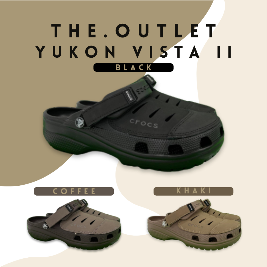 CROCS YUKON VISTA II ALL TERRAIN CLOGS FOR MEN (AT2) | Shopee Philippines