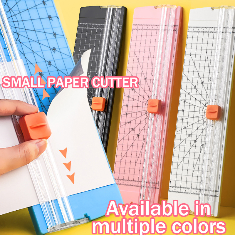 Portable Paper Trimmer with 5 Free Blade Plastic Paper Cutter for A4 ...