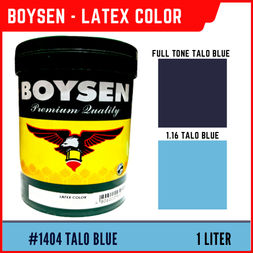Boysen Latex Color 1/4L|1L | Water Based Paint | Shopee Philippines