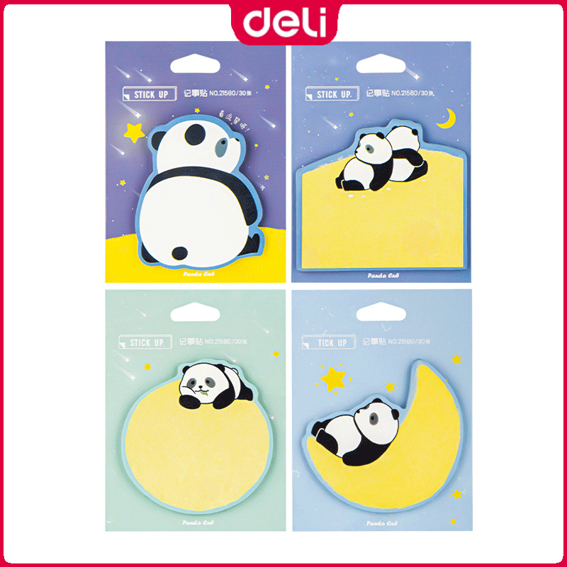 Deli 21580 Note Sticker A2 Pad Sticky Notes Thick Paper 30 Sheets ...
