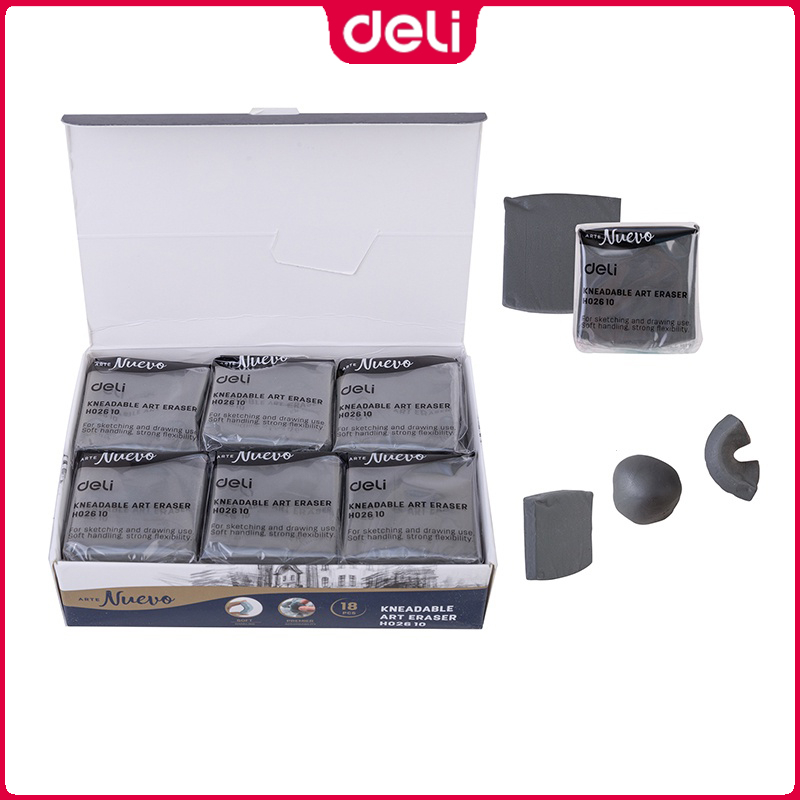 Deli 1PC Kneadable Eraser Plastic Eraser EH02610 | Shopee Philippines
