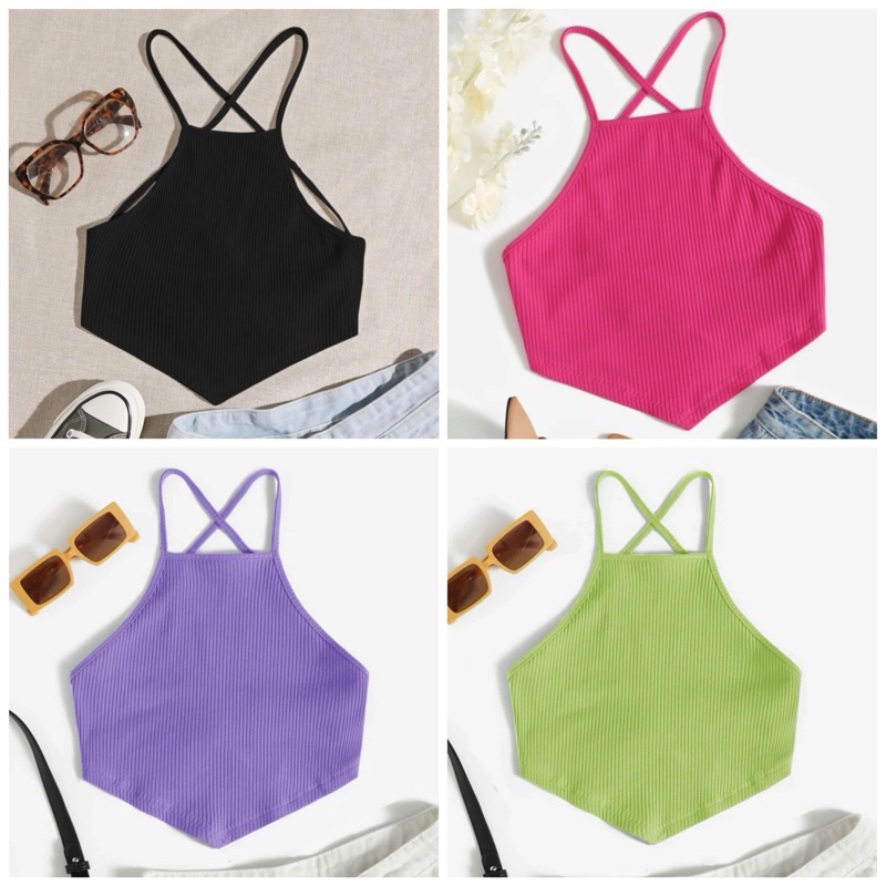 Criscross Backless Tops Kids | Shopee Philippines