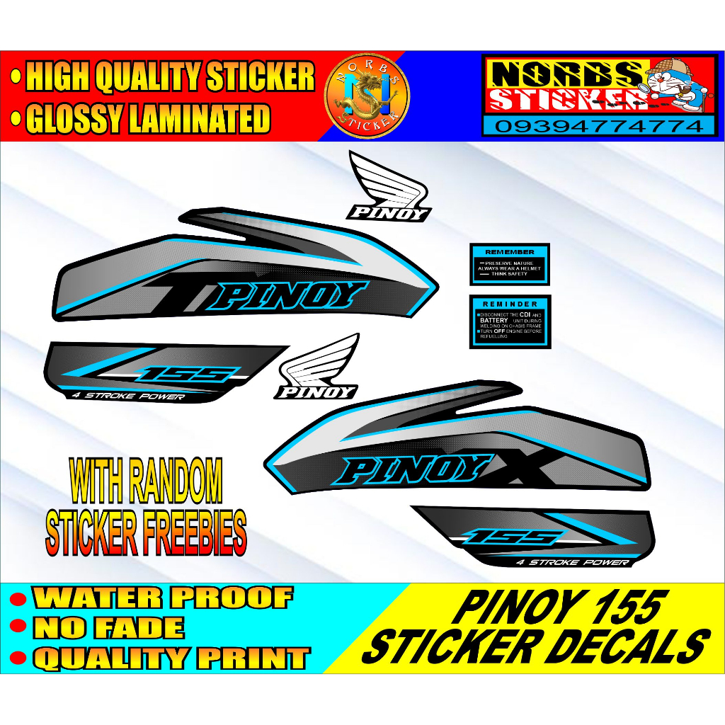 Pinoy 155 Tmx style black | Shopee Philippines