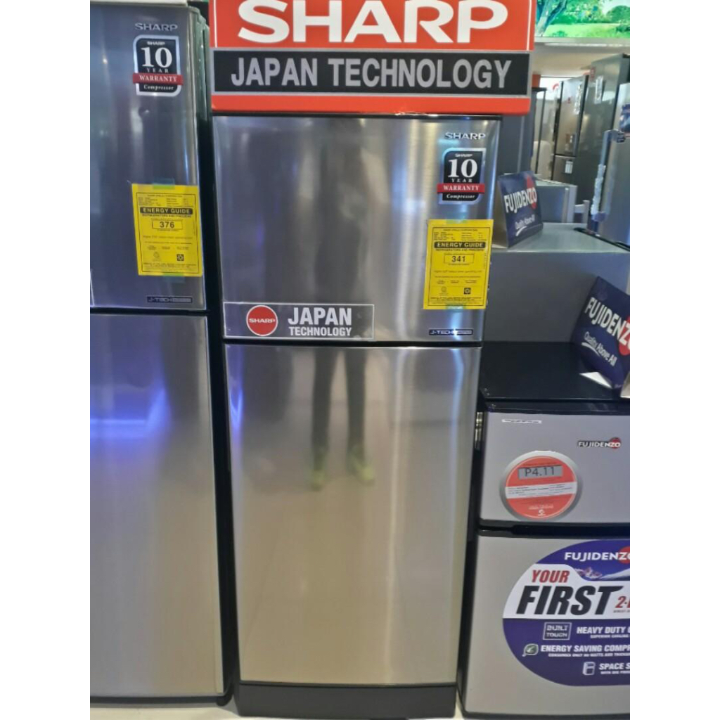 Sharp Inverter Refrigerator Two Door No-Frost | Shopee Philippines