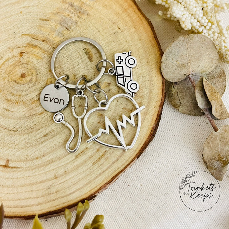 Medical Keychain • Doctor Keychain • Paramedic Keychain • Nurse ...