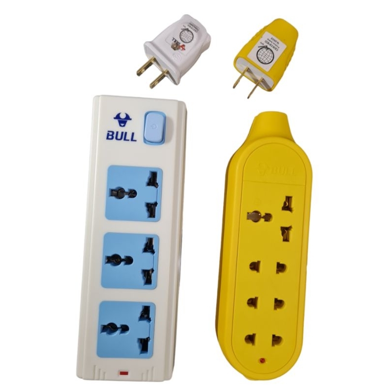 Heavy duty Bull plug & socket (white or yellow) for heavy duty ...