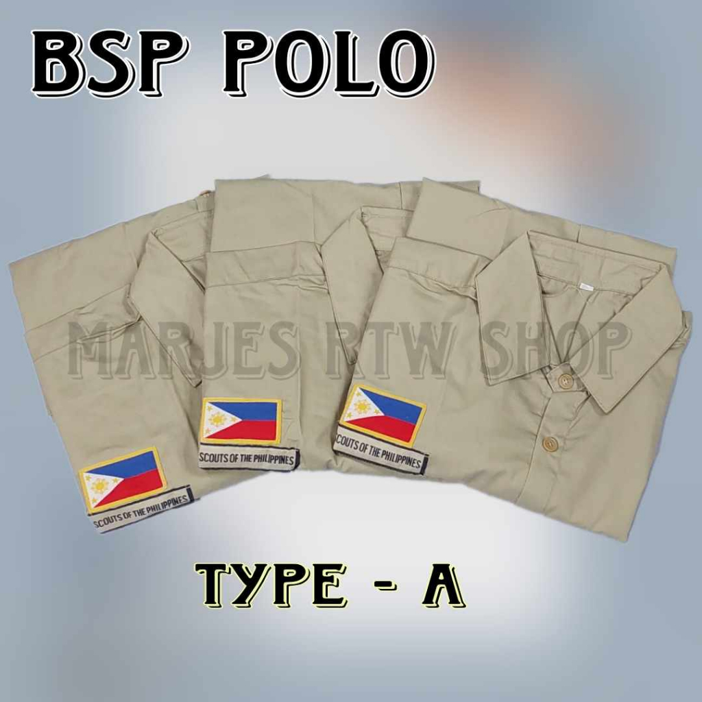 Polo Type A ( B-s-P ) Lt.Brown ( Khaki ) | Shopee Philippines
