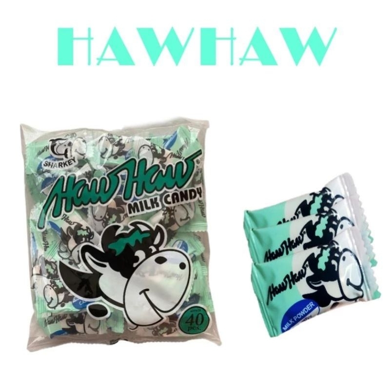 Haw Haw milk candy 40pcs | Shopee Philippines