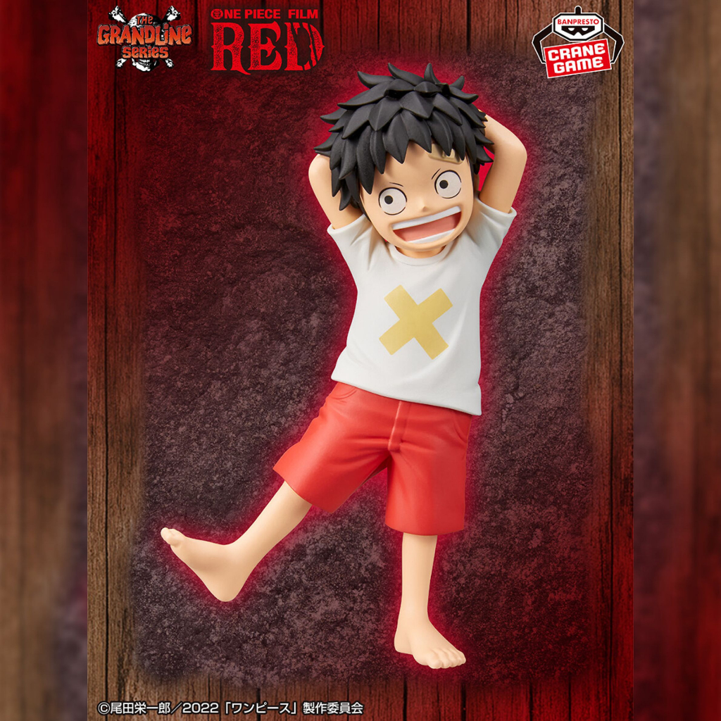 LUFFY Child Ver. ONE PIECE FILM RED DXF Figure THE GRANDLINE SERIES ...