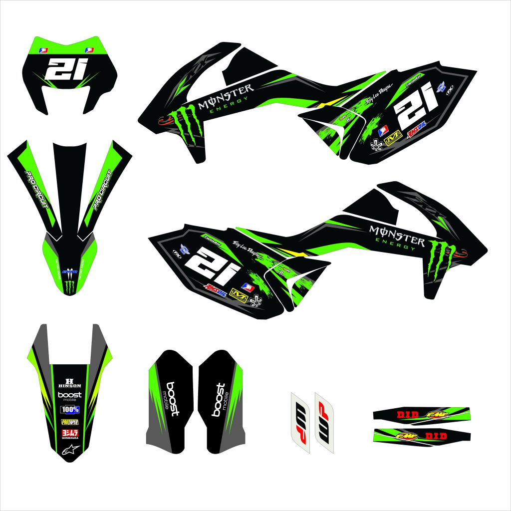 Rusi KRY 150 & 200 Graphics kit Sticker Decal | Shopee Philippines