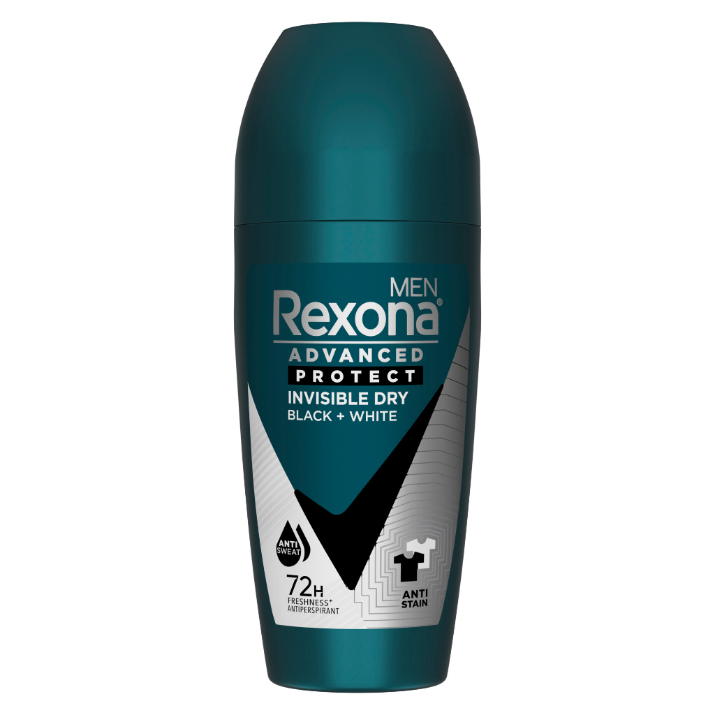 Rexona Men Deodorant Roll-On Invisible Dry 45ML | Shopee Philippines