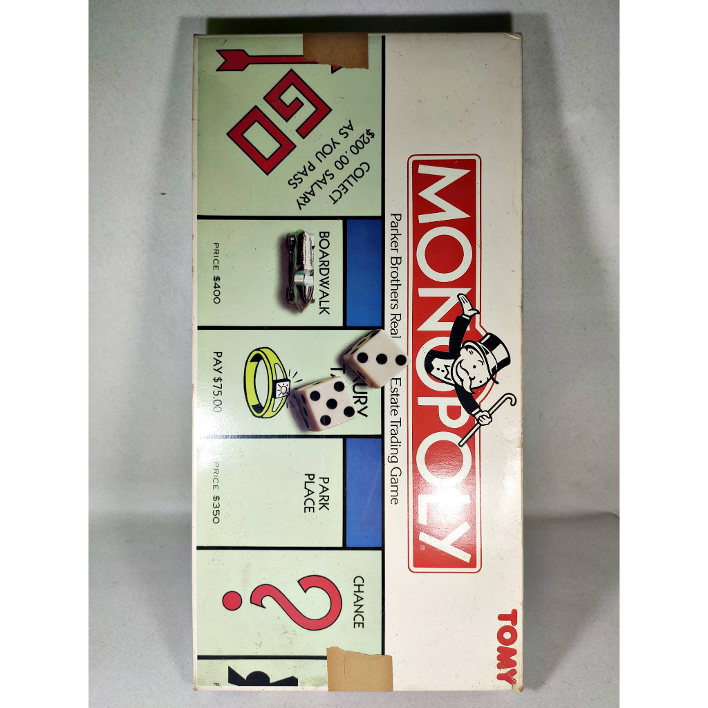 VINTAGE 1989 MONOPOLY GAME BOARD JAPAN PARKER BROTHERS | Shopee Philippines