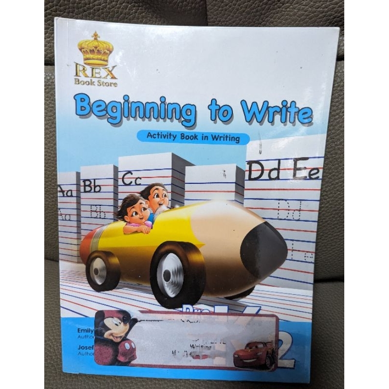 Begining to Write Kinder 2 (Used) | Shopee Philippines
