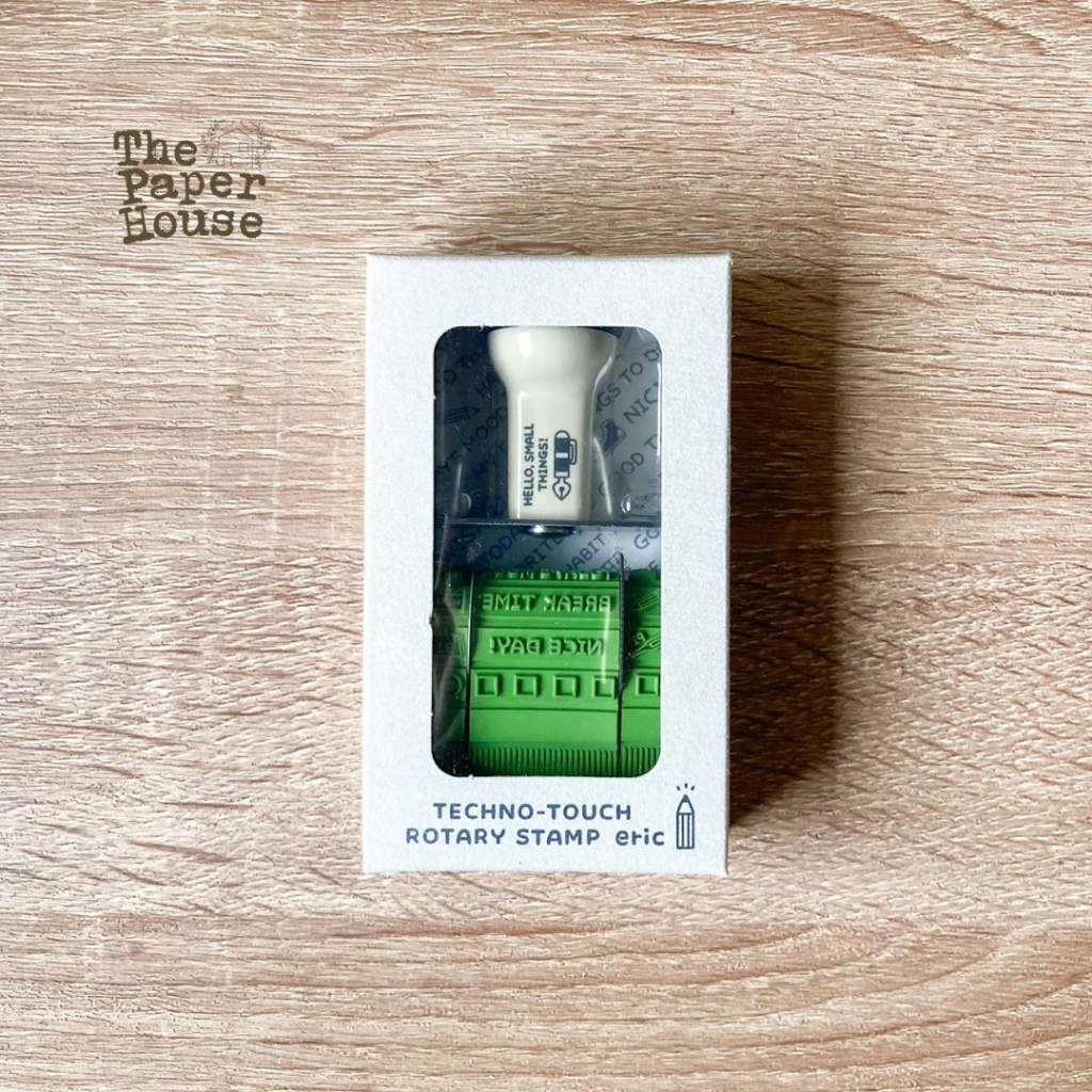 Eric Small Things x SANBY Techno-Touch Rotary Stamp | The Paper House | Shopee Philippines