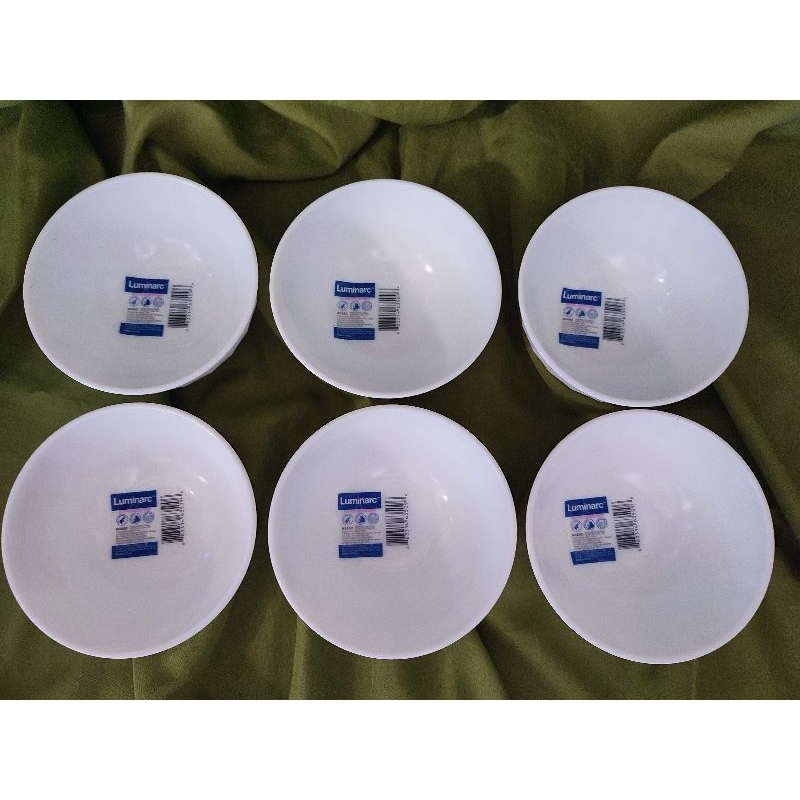 Luminarc Trianon Rice Bowl 12cm (6 pcs) | Shopee Philippines