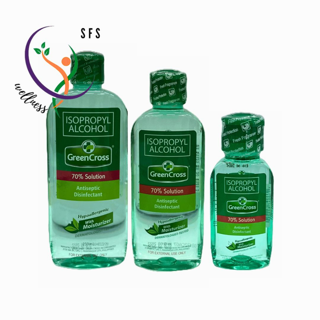 Green Cross Isopropyl Alcohol 70% Solution with Moisturizer | Shopee Philippines