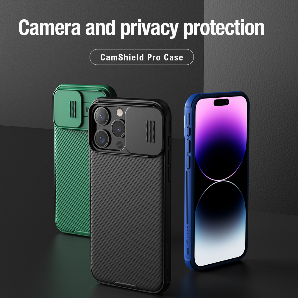 Nillkin CamShield Pro Case for iphone 15 / iph 14 / iph 13 / iph 12 ...