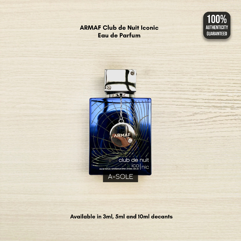 (DECANT) Armaf Club de Nuit Iconic EDP (BDC EDP Alt) | Shopee Philippines