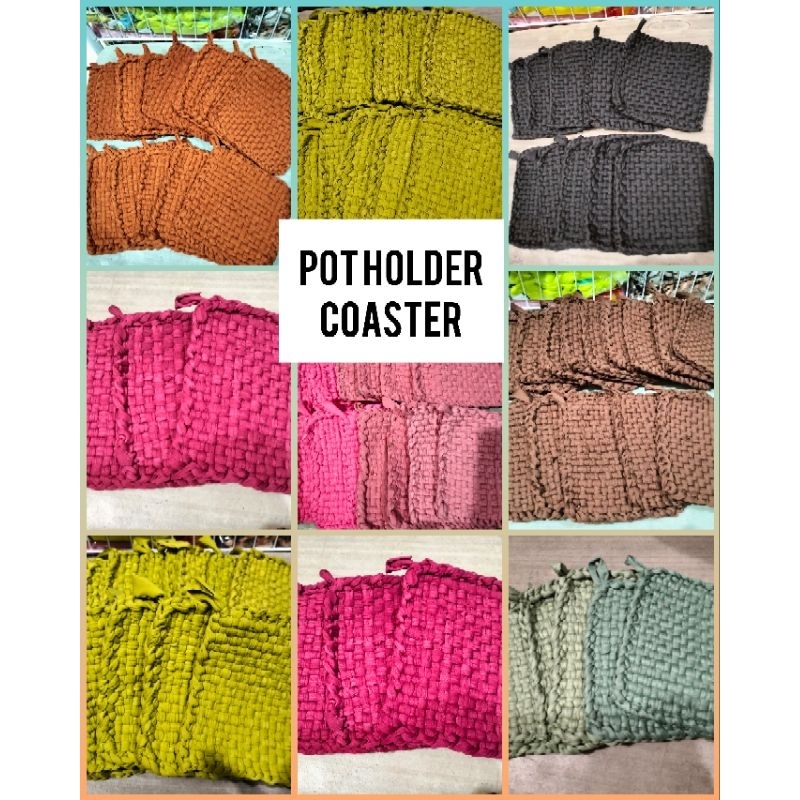 String pot holder pot pad kitchen gloves | Shopee Philippines