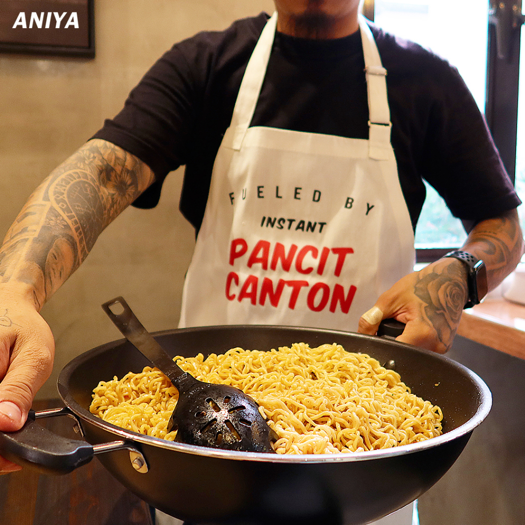 ANIYA CLOTHING Fueled by Instant Pancit Canton Apron Unisex Apron ...