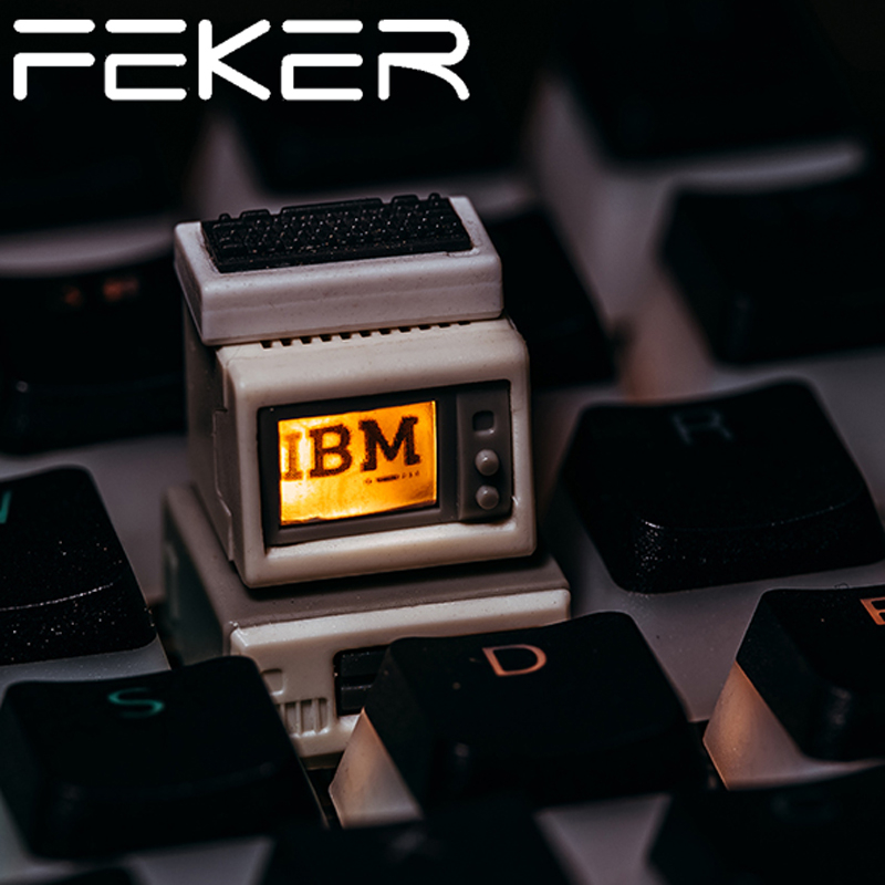 IBM K-02 Mechanical Keyboard Keycap Retro Mini Computer With ...