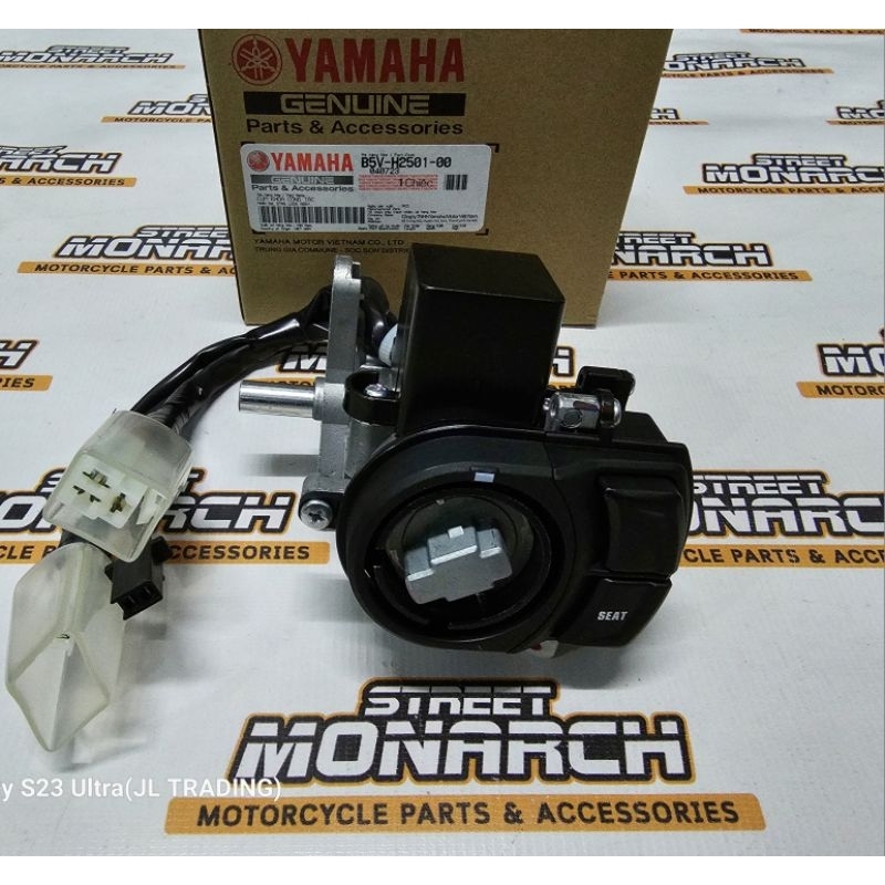 GENUINE IGNITION SWITCH ASSY / MAIN SWITCH LOCK ASSY (KEYLESS)YAMAHA ...