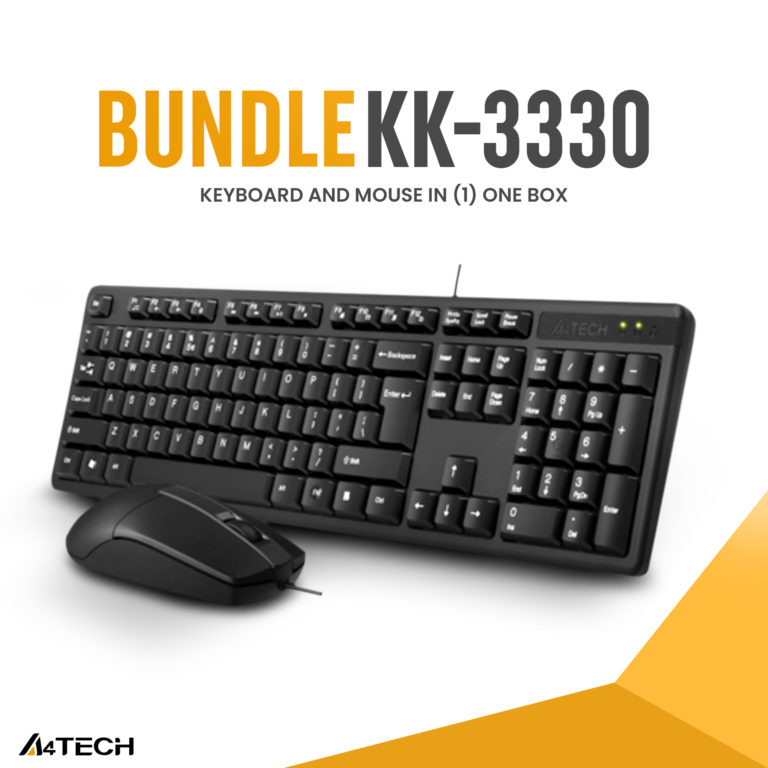 A4Tech KK-3330 Multimedia FN Desktop USB Keyboard And Mouse Combo | Shopee Philippines