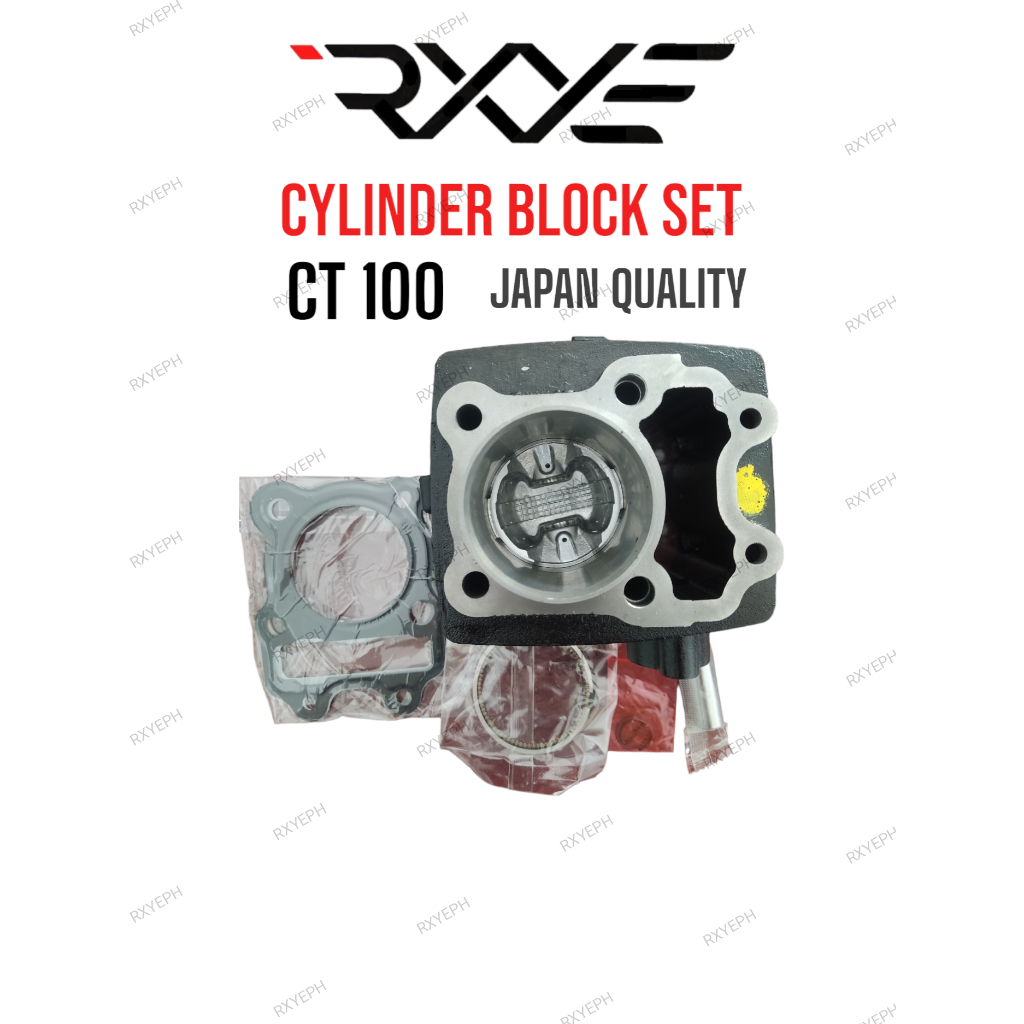 CT100 BAJAJ CYLINDER BLOCK SET STD 53MM | Shopee Philippines