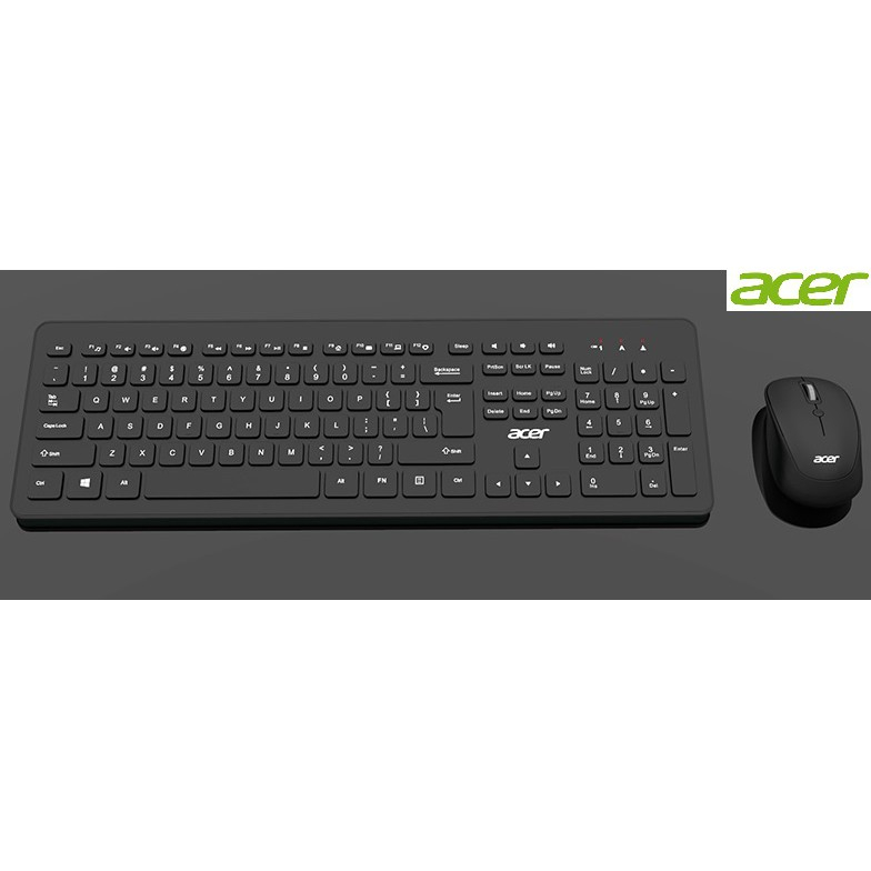 ACER KM616 WIRELESS KEYBOARD AND MOUSEOriginal wireless keyboard set desktop computer notebook ...