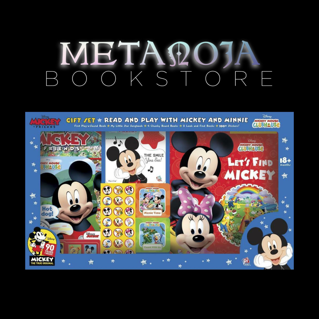 DISNEY MICKEY & FRIENDS GIFT SET: READ AND PLAY WITH MICKEY AND MINNIE ...
