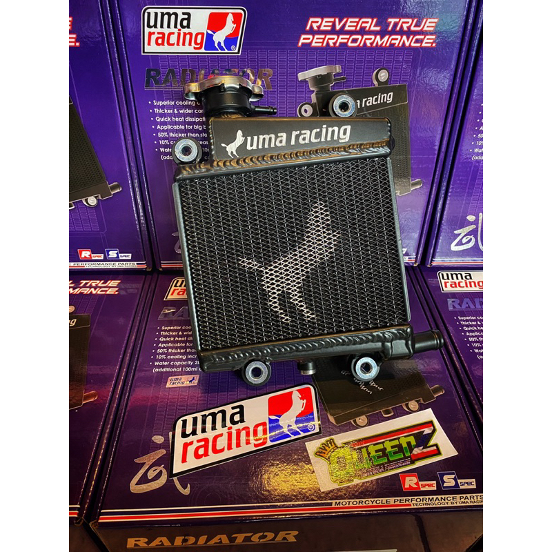 UMA Racing Radiator For Nmax/Aerox v2, v3 Standard PLug N PLay | Shopee ...