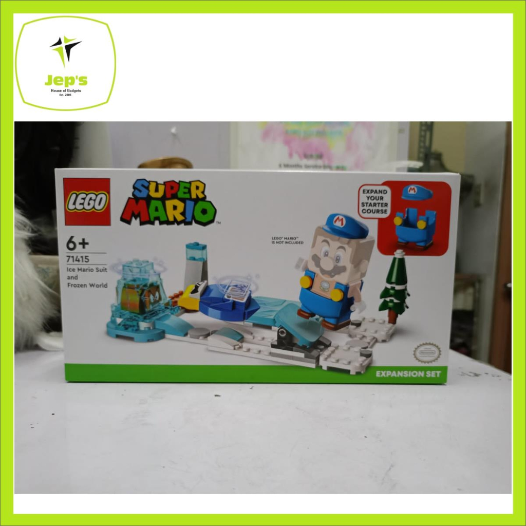 Lego Super Mario 71415 Ice Mario Suit and Frozen World Expansion Set ...