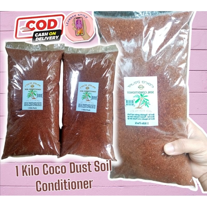 COCO DUST 1 Kilo Soil Conditioner 100% Natural Vietnam Formulated ...
