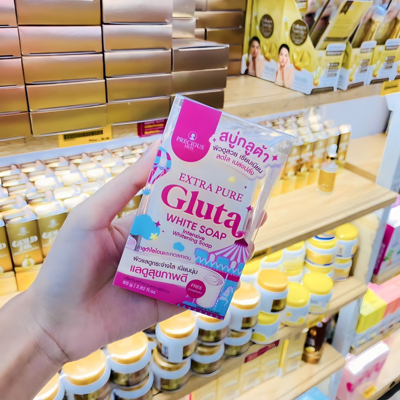 B1T1 EXTRA PURE GLUTA WHITE SOAP FROM THAILAND | Shopee Philippines