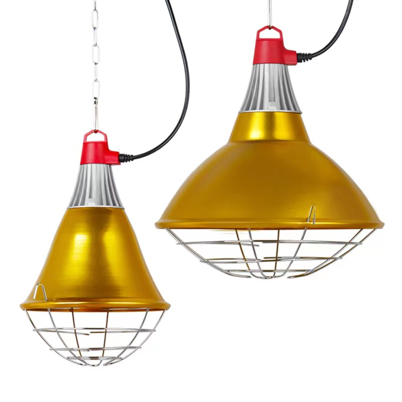 Hoggery Pet Furniture Heating Lamp Over Metal Breeding Livestock ...