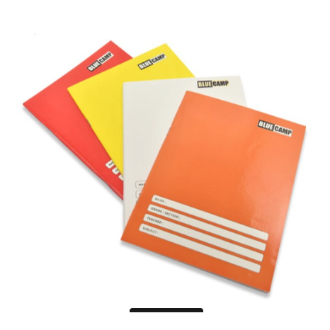 ASSORTED BRAND COLOR CODED WRITING NOTEBOOK - 80 leaves (10 pcs ...