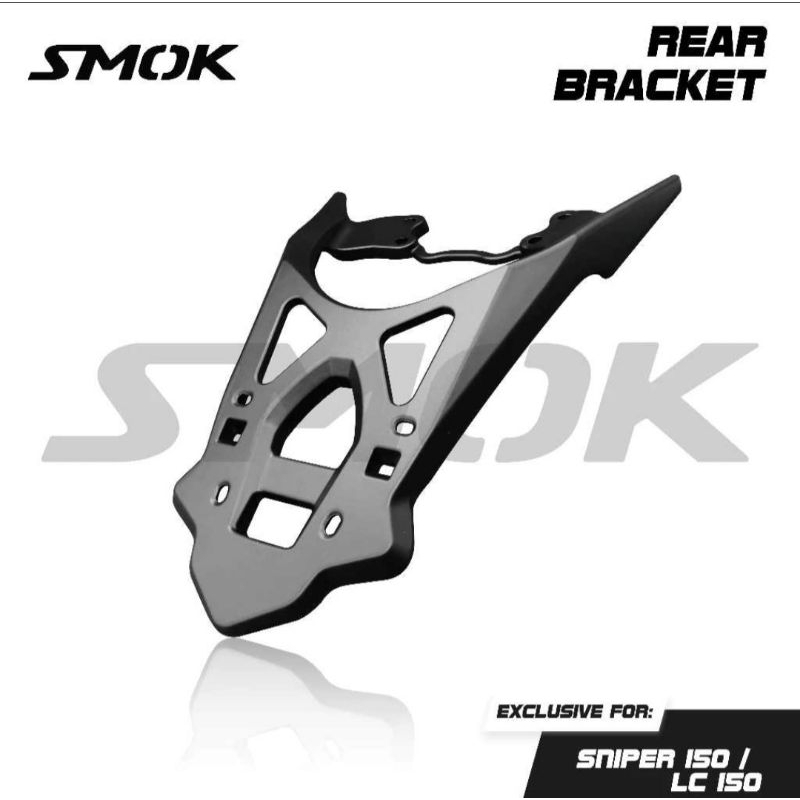 SMOK ALLOY TOP BOX BRACKET FOR YAMAHA SNIPER 150 V1 AND V2 | Shopee ...