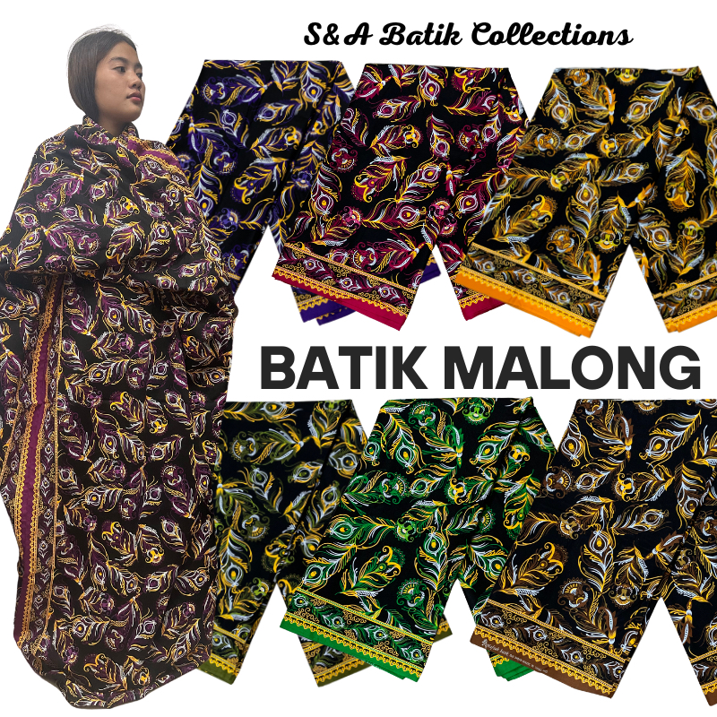 D-11 BATIK ETHNIC DESIGNS COTTON MALONG/BLANKET/KUMOT DOUBLE SIZE MADE ...