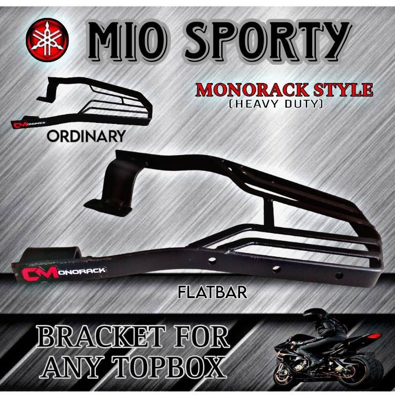 Mio Sporty monorack bracket for topbox | Shopee Philippines