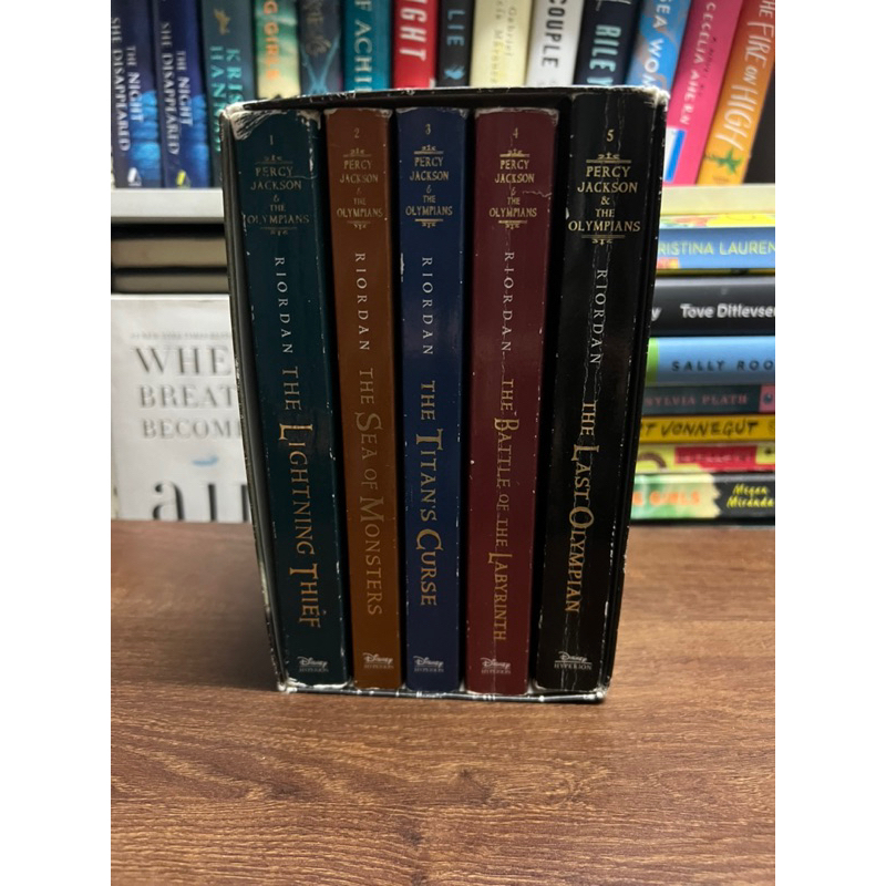 Percy Jackson And The Olympians The Complete Series 1 5 By Rick Riordan