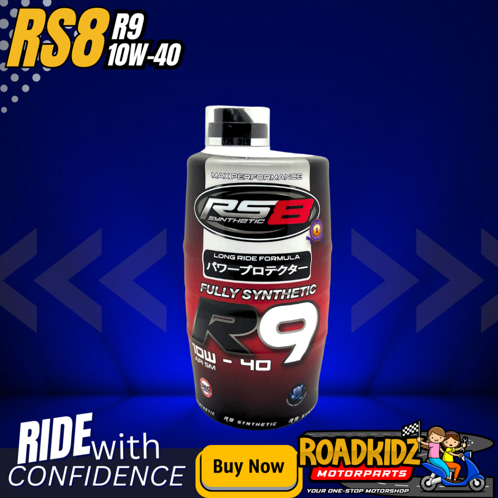 RS8 R9 10W- 40 MA1 ( FULLY SYNTHETIC) | Shopee Philippines