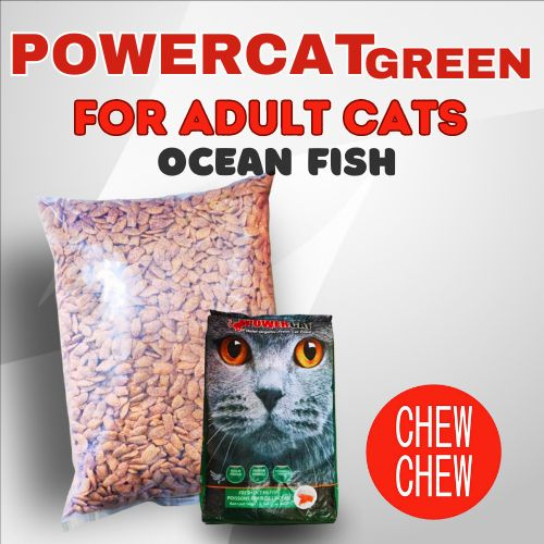 POWERCAT GREEN for Adult Cats - Ocean Fish | Shopee Philippines