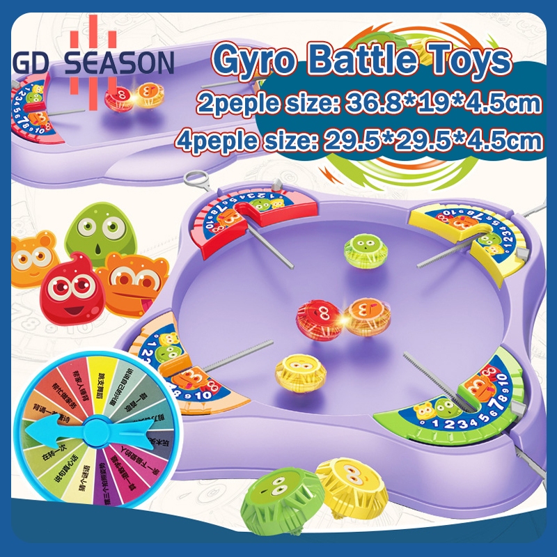 2 and 4 person gyro pull-out gyro multiplayer battle interactive game ...