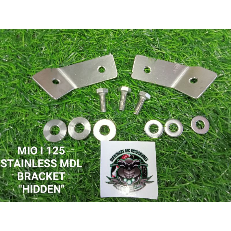 Yamaha Mio 125/ M3 stainless MDL bracket | Shopee Philippines