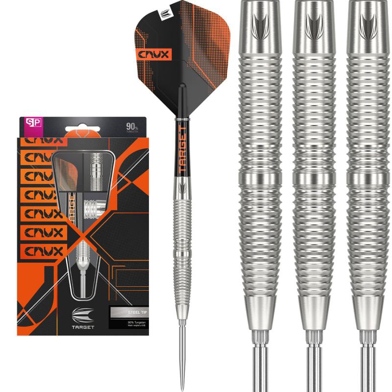TARGET CRUX 02 90% TUNGSTEN SP STEEL TIP DARTS [23G] [21G] | Shopee ...